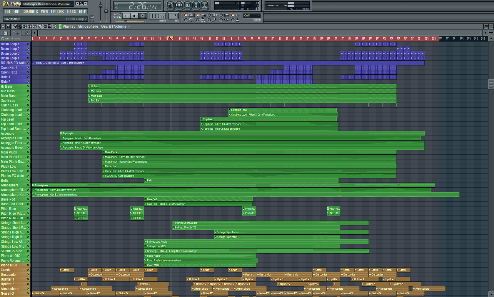 FL Studio Trance Template by ReOrder (MR8)